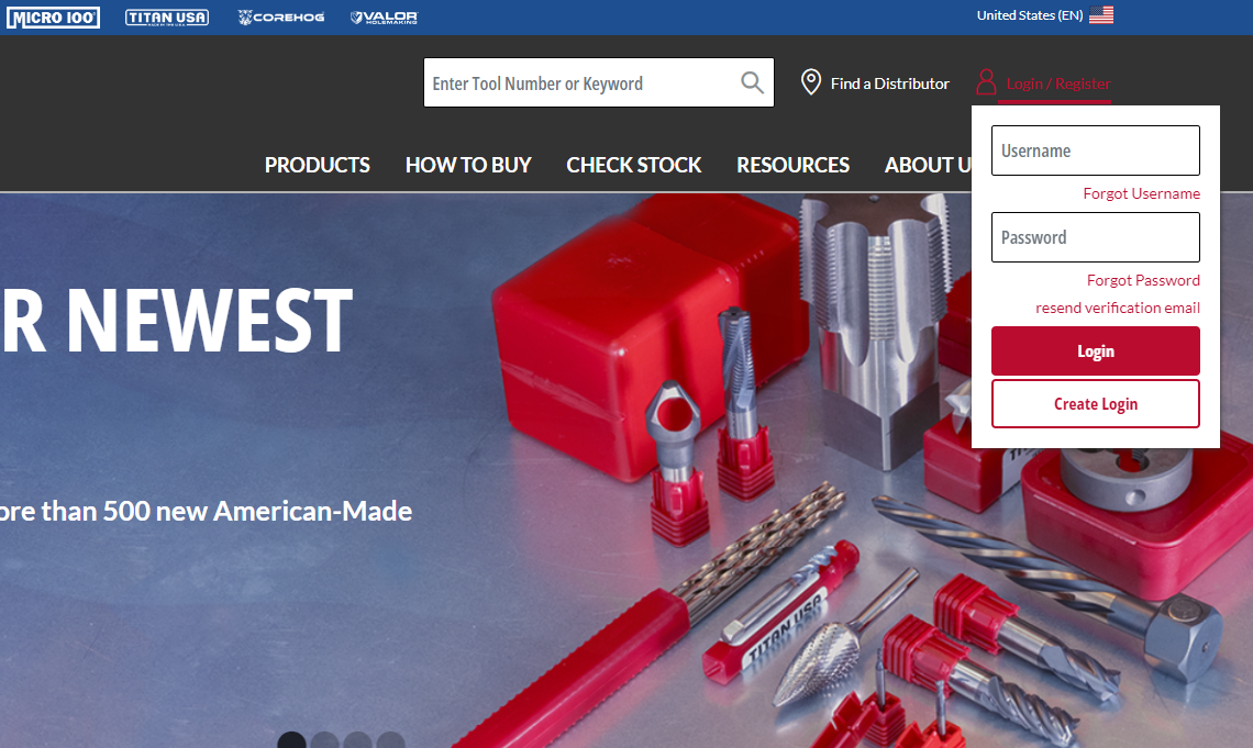 Send Titan USA Shopping Cart